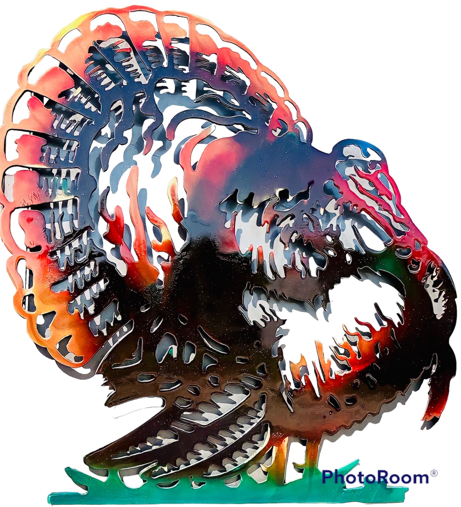 Metal Turkey - Steel My Heart Metal Art